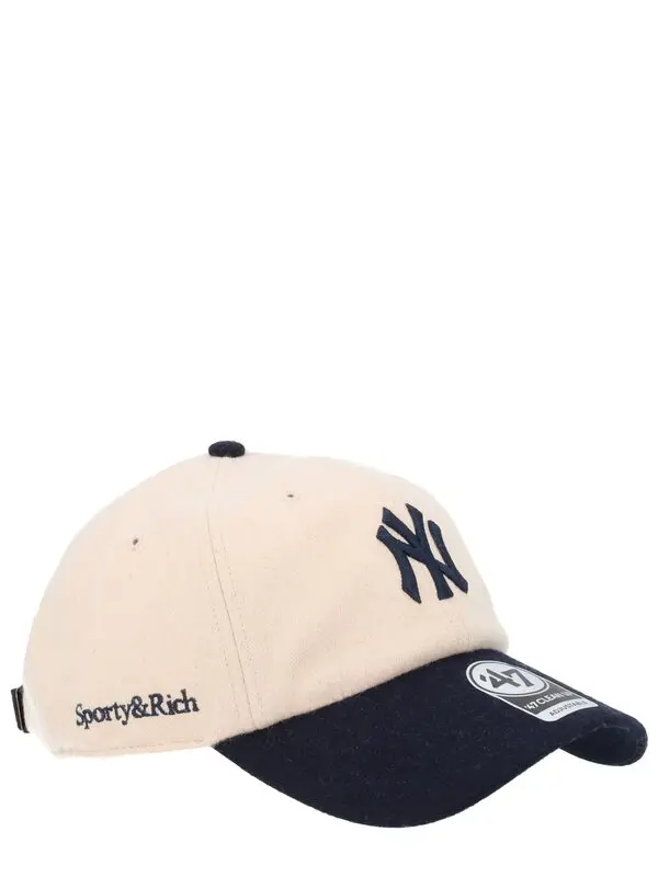 Sporty & Rich Baseball Cap With Logo