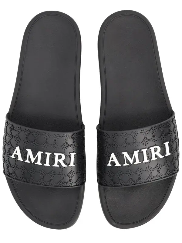 Amiri Slipper With Logo