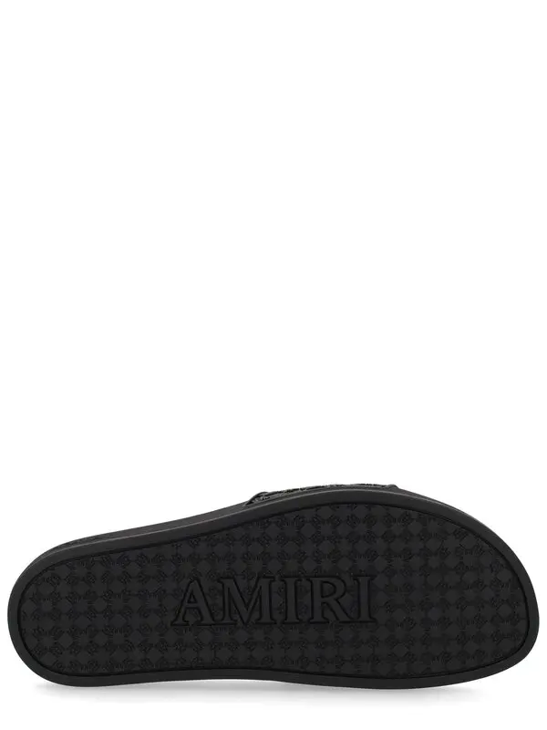 Amiri Slipper With Logo