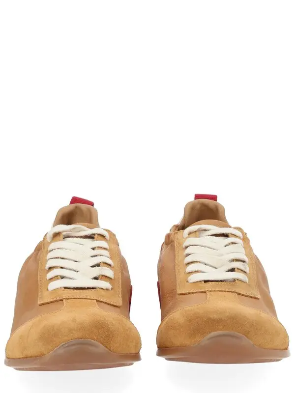 UMA WANG Leather Sneakers - Beige