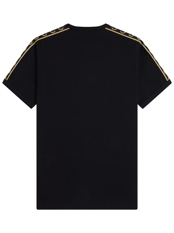 Fred Perry T-shirt With Logo - Black