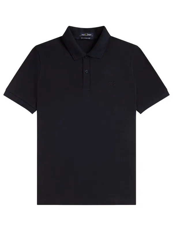 Fred Perry Polo With Logo - Blue