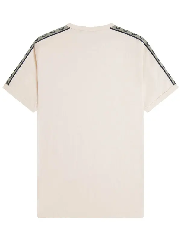 Fred Perry T-shirt With Logo - Ivory