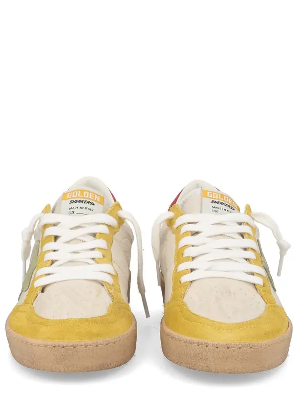 GOLDEN GOOSE Ball Star Sneakers With Logo