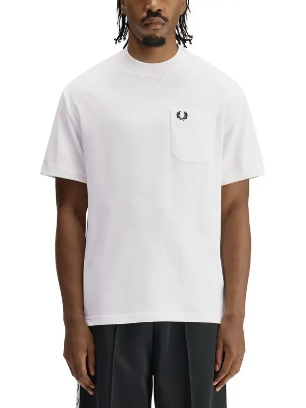 Fred Perry T-shirt With Logo - White