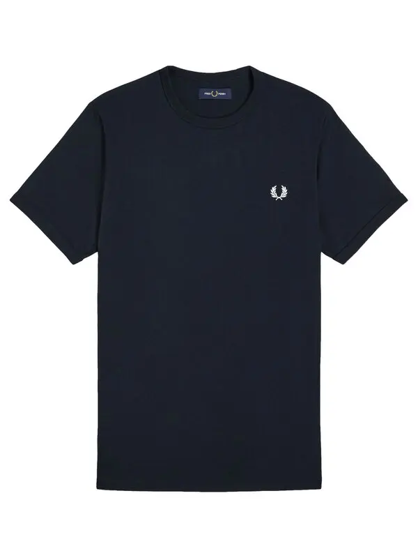 Fred Perry T-shirt With Logo - Blue