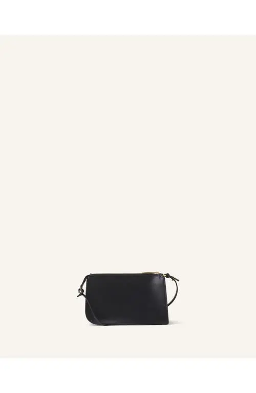 LANVIN Small Zipped Bag - Black/cognac