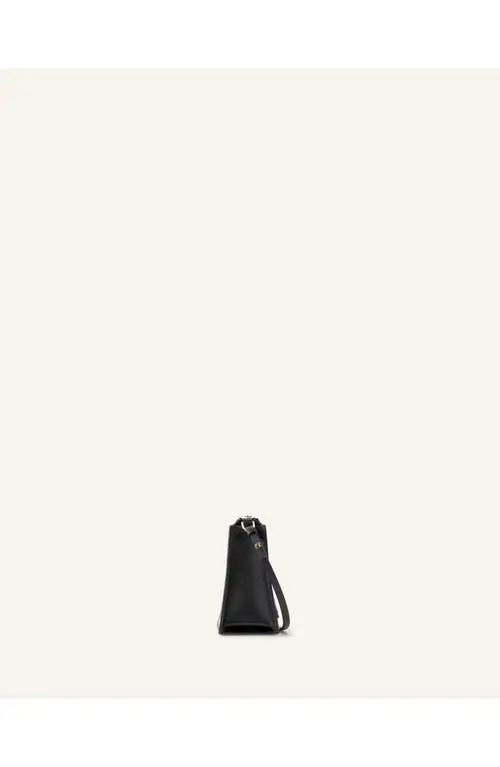 LANVIN Small Zipped Bag - Black/cognac