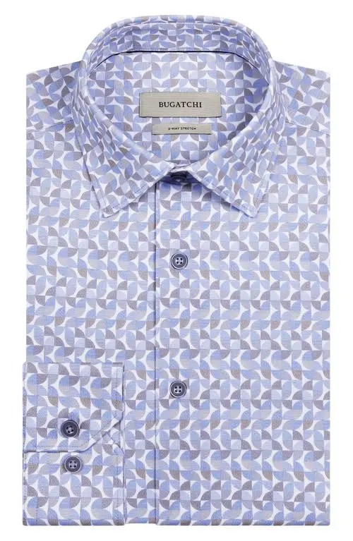 Bugatchi James Ooohcotton® Retro Print Button-up Shirt