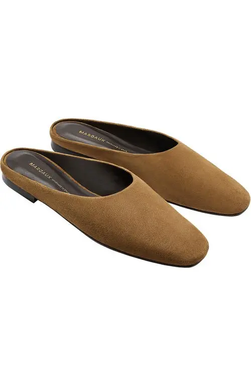 MARGAUX LONNBERG The Clara Mules - Cedar Suede