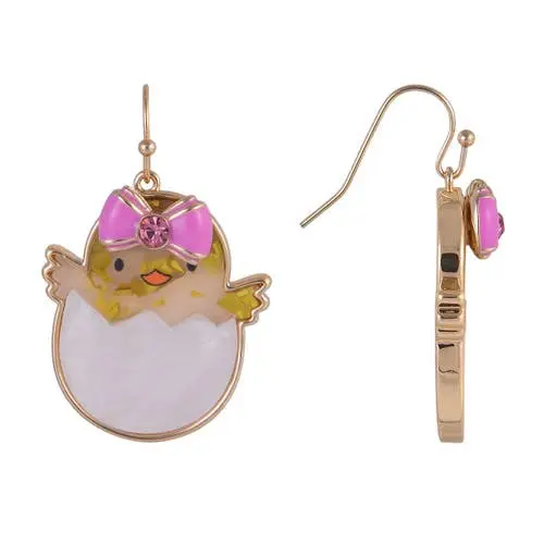 HALLMARK Baby Chick Dangle Earrings