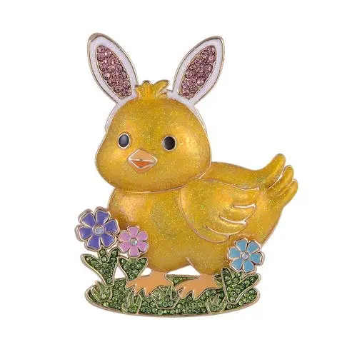 HALLMARK Bunny Ear Chick Easter Pin