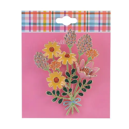 HALLMARK Flower Bouquet Pin