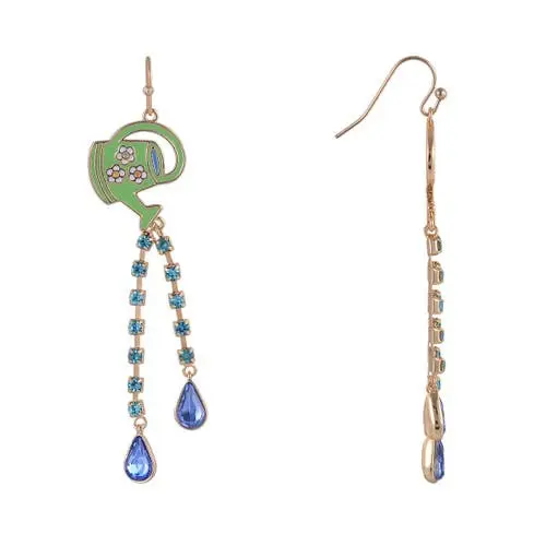HALLMARK Watering Can Dangle Earrings