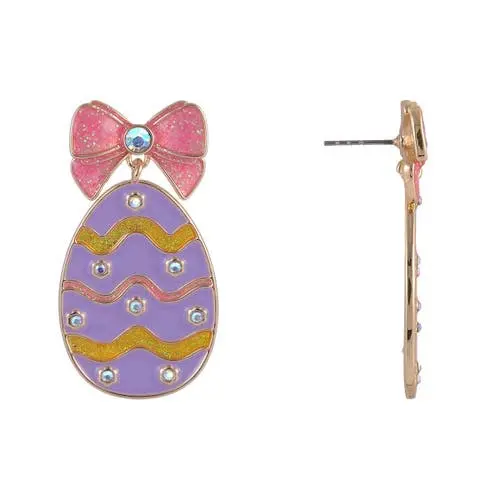 HALLMARK Easter Egg Dangle Earrings