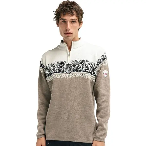 DALE OF NORWAY Moritz Sweater - Mountainstone/sand