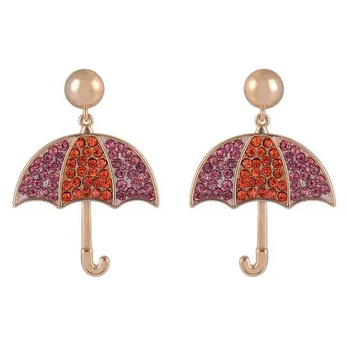 HALLMARK Stone Umbrella Earrings