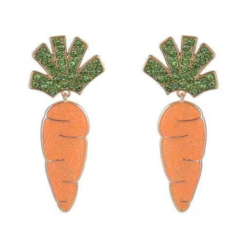HALLMARK Carrot Drop Earrings