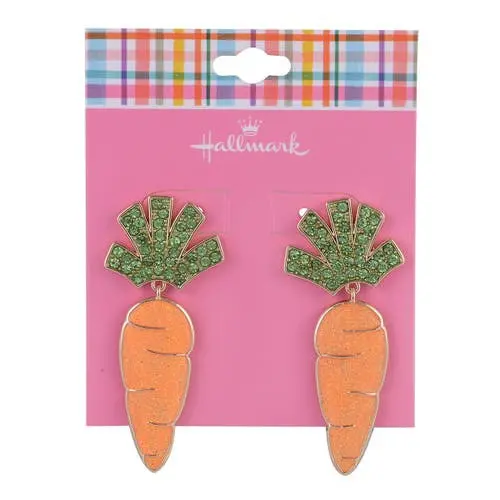 HALLMARK Carrot Drop Earrings