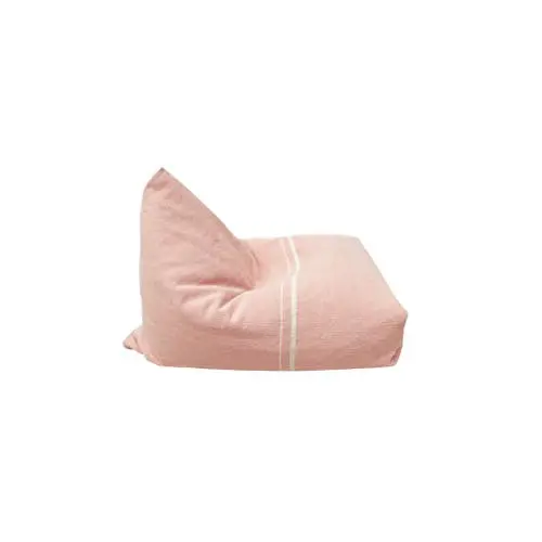 LORENA CANALS Pouf Cleo - Vintage Nude/ Natural Stripe