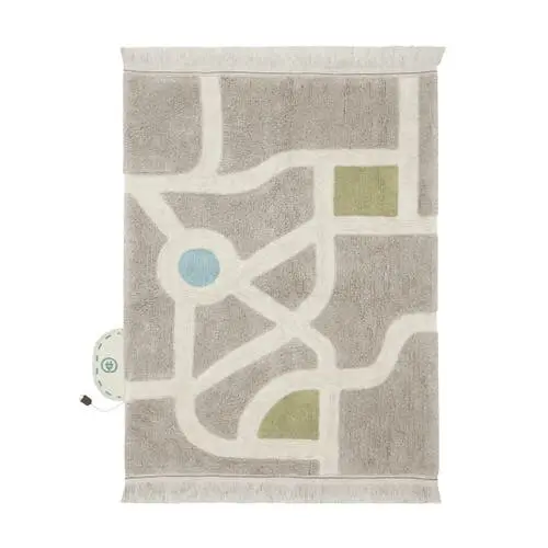 LORENA CANALS Washable Play Rug Eco-city - Multicolor