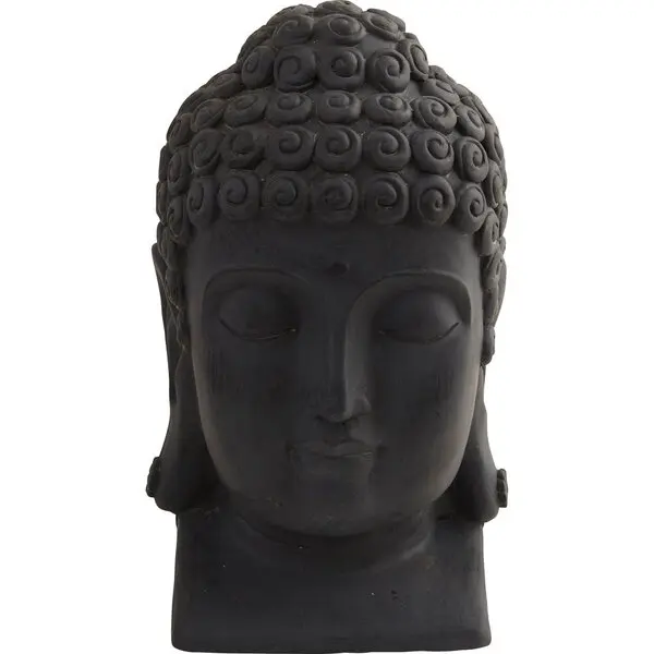 NEARLY NATURAL Buddha Head - Black