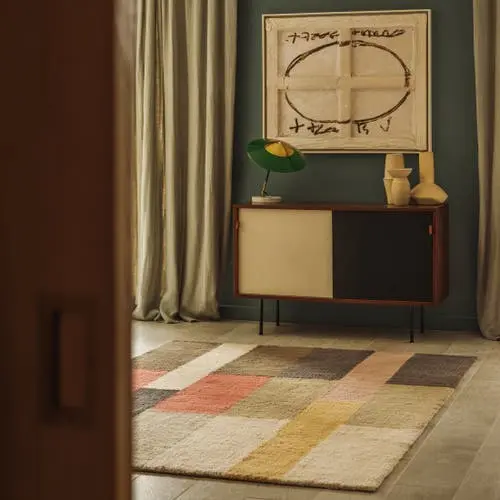 LORENA CANALS Wool Area Rug Chroma Palette