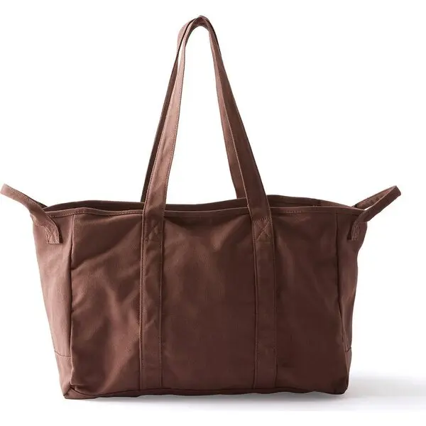 Cotton:on Body Canvas Tote - Chocolate