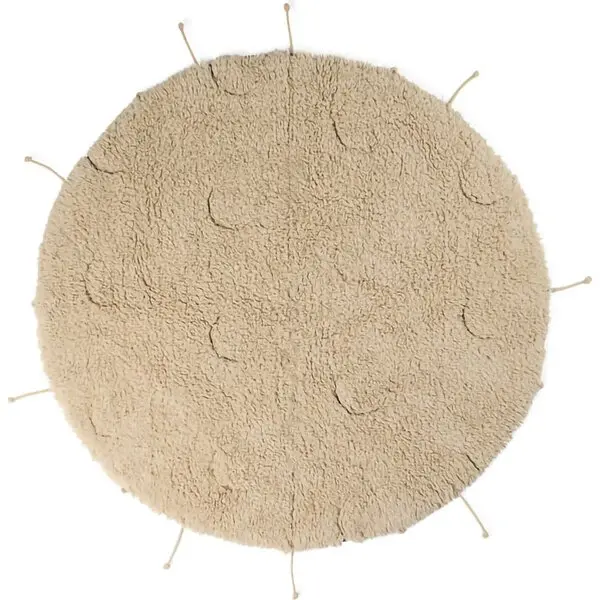 LORENA CANALS Washable Rug Moon Multishape - Natural