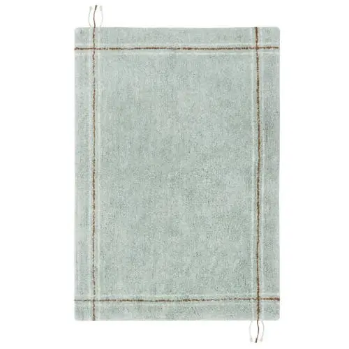 LORENA CANALS Washable Rug Cuisine - Blue Sage/ Natural/ Toffee