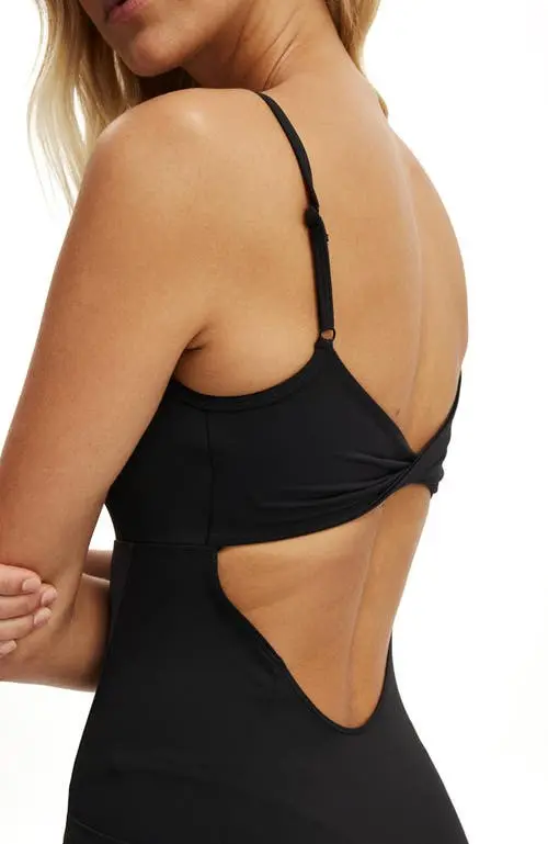 Cotton:on Active Ultra Luxe Twist Back Shortie All In One