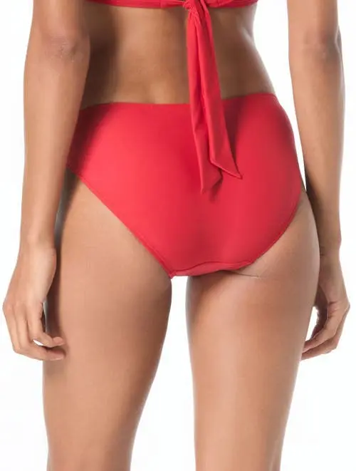 Michael Kors Solids Belted Bikini Bottom