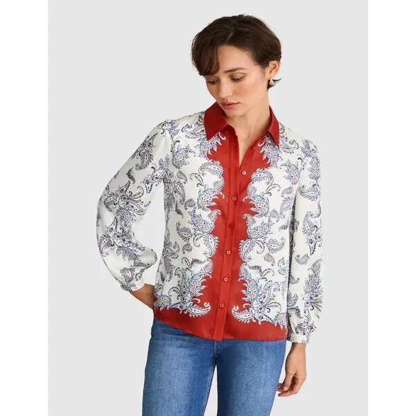 HOBBS LONDON Mariella Printed Shirt
