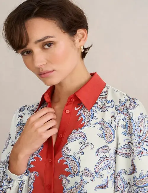 HOBBS LONDON Mariella Printed Shirt