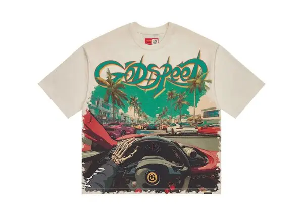 GODSPEED Power Stee Shirtring Tee Shirt - Bone