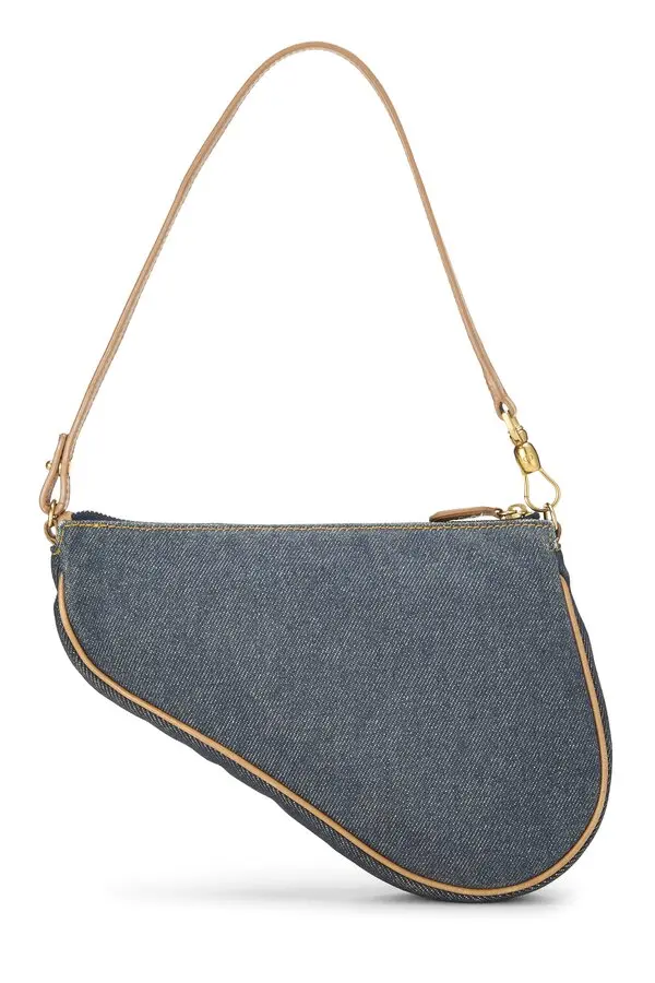 Dior Denim Saddle Bag