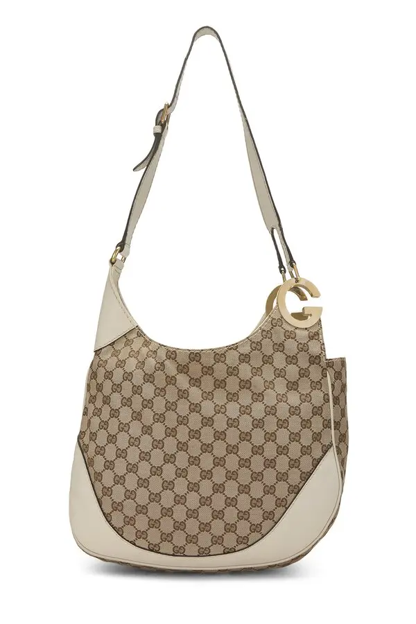 Gucci Original Gg Charlotte Shoulder Bag - Beige