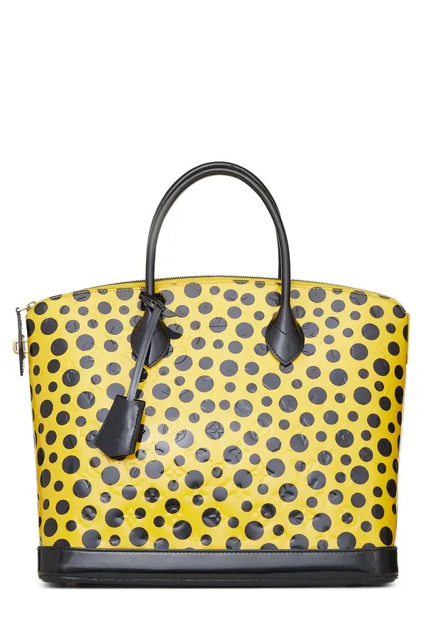 LOUIS VUITTON Yayoi Kusama X Vernis Dots Lockit - Yellow