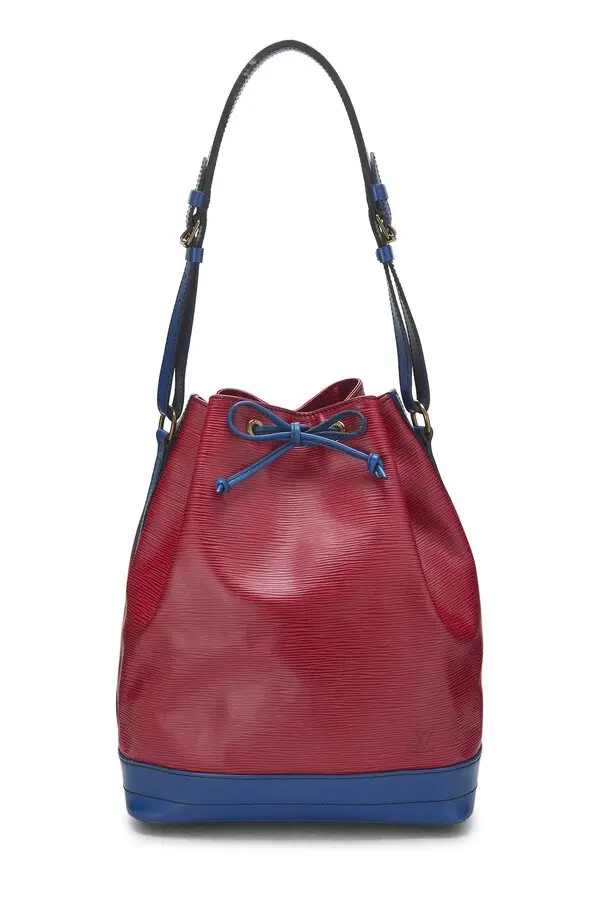 LOUIS VUITTON Bicolor Toledo Blue & Epi No - Red