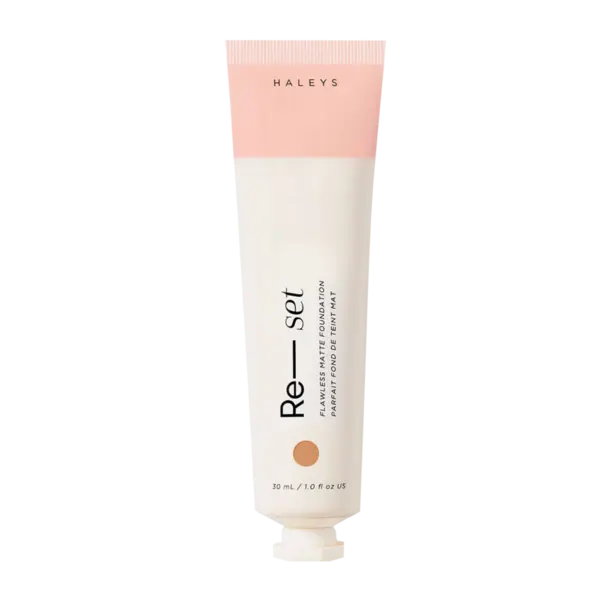 HALEYS BEAUTY Re-set Flawless Matte Foundation - 5.00 Medium/tan - Warm