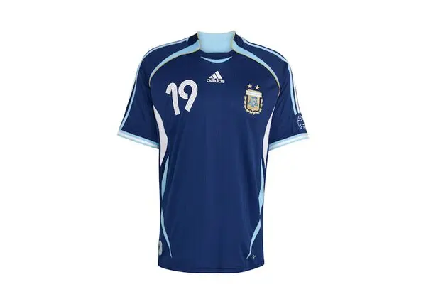 Adidas Argentina Away 2006 Messi Jersey - Dark Blue