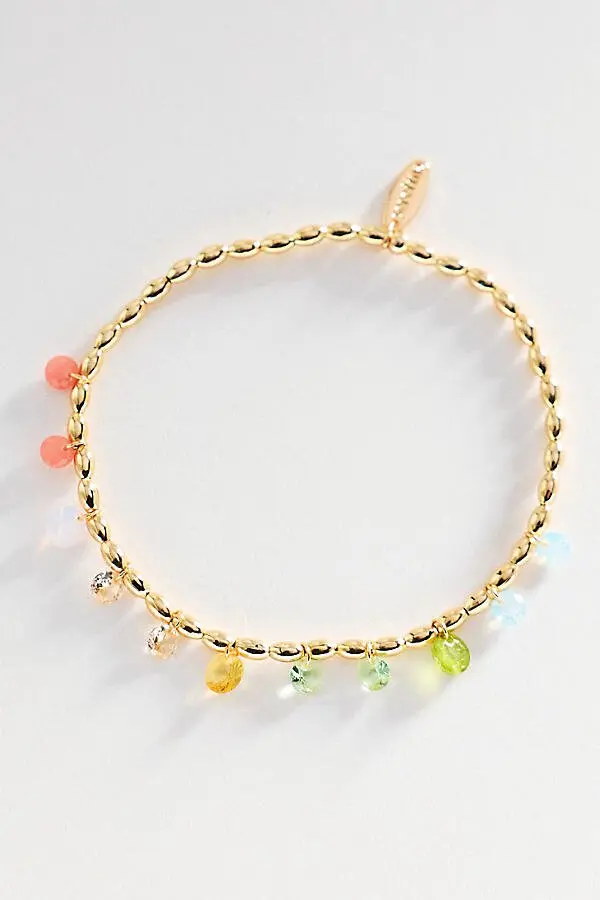 Anthropologie Floatg Crystal Bracelet - Multi