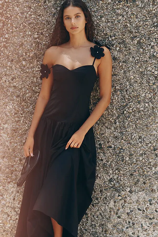 Peixoto Audrey Maxi Dress - Black