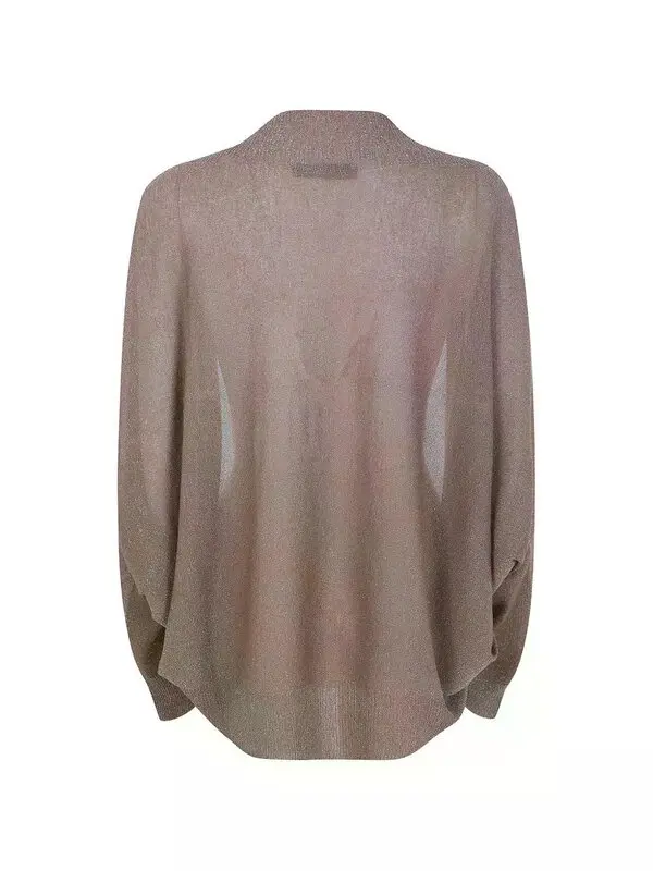 D.exterior Lurex-embellished Cardigan - Neutrals