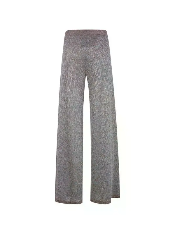 D.exterior Zigzag-pattern Trousers