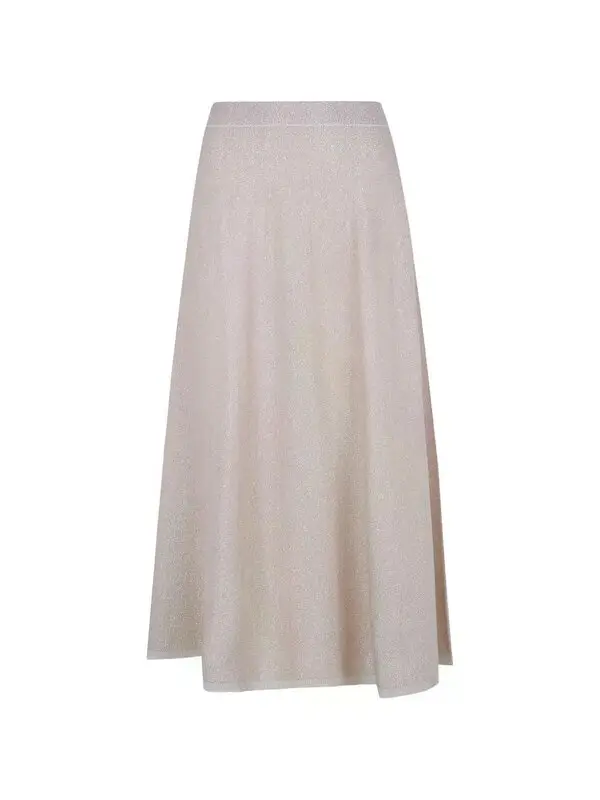 D.exterior A-line Skirt - Neutrals