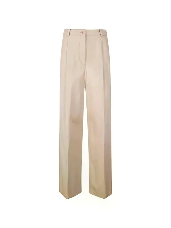 A.p.c. Pleated Ginny Trousers - Neutrals