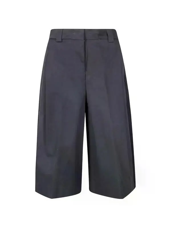 THELATEST Gabardine Pleated Shorts
