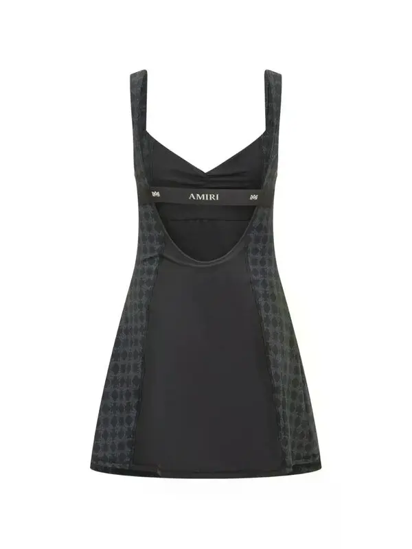 Amiri Patterned Mini Dress