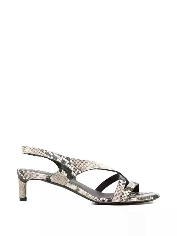 Officine Creative Angie Heeled Sandals - Neutrals